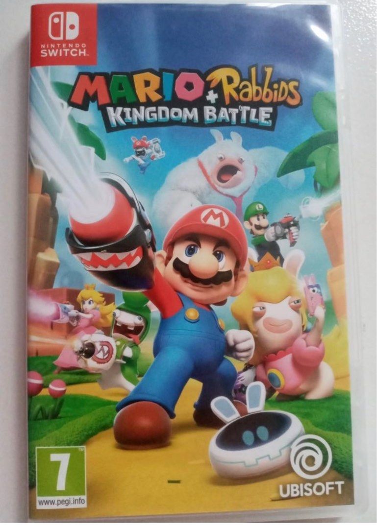 Mario rabbit kingdom battle, Video Gaming, Video Games, Nintendo on ...