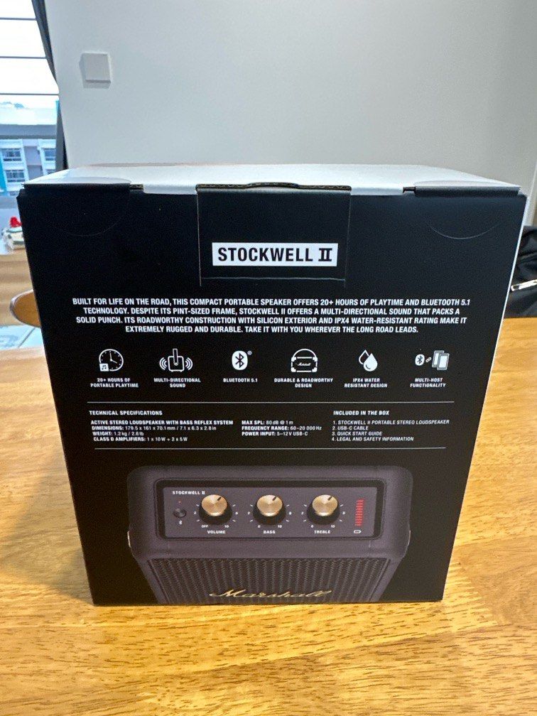 Marshall Stockwell II, Audio, Soundbars, Speakers & Amplifiers on Carousell