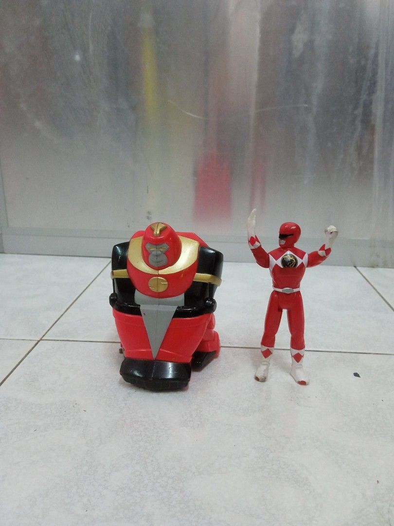 MCD MMPR RED, Hobbies & Toys, Toys & Games on Carousell