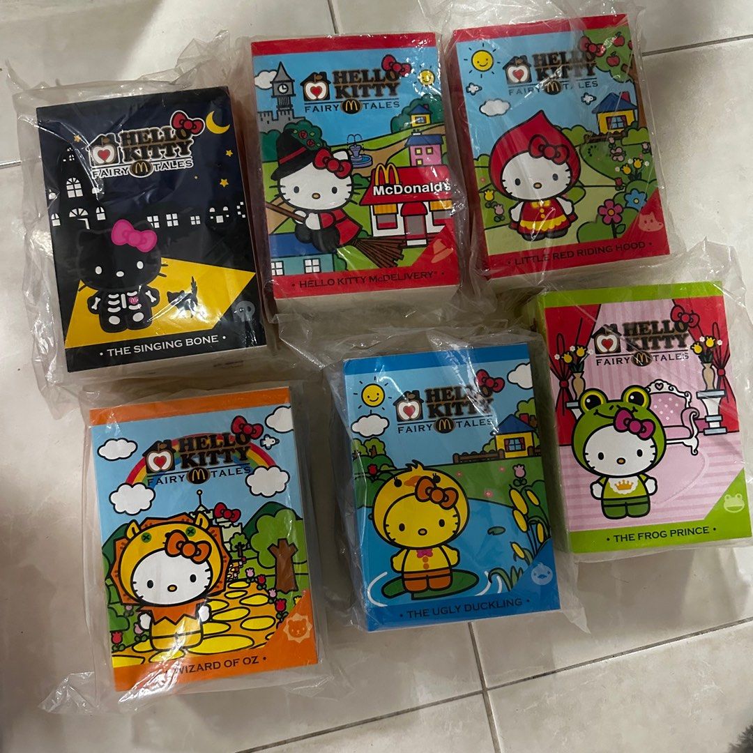 McDonalds Hello Kitty wizard world collection, Hobbies & Toys, Toys ...