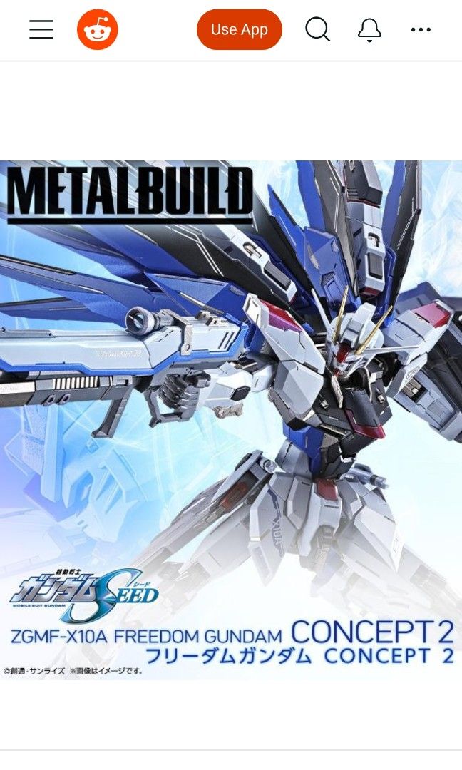Metal build freedom gundam 2.0, Hobbies & Toys, Toys & Games on Carousell