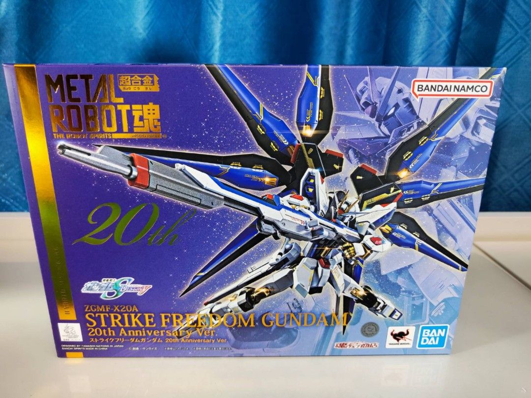 (全新) METAL ROBOT 魂 STRIKE FREEDOM GUNDAM - 20th Anniversary Ver, 興趣及遊戲, 玩具 & 遊戲類 - Carousell