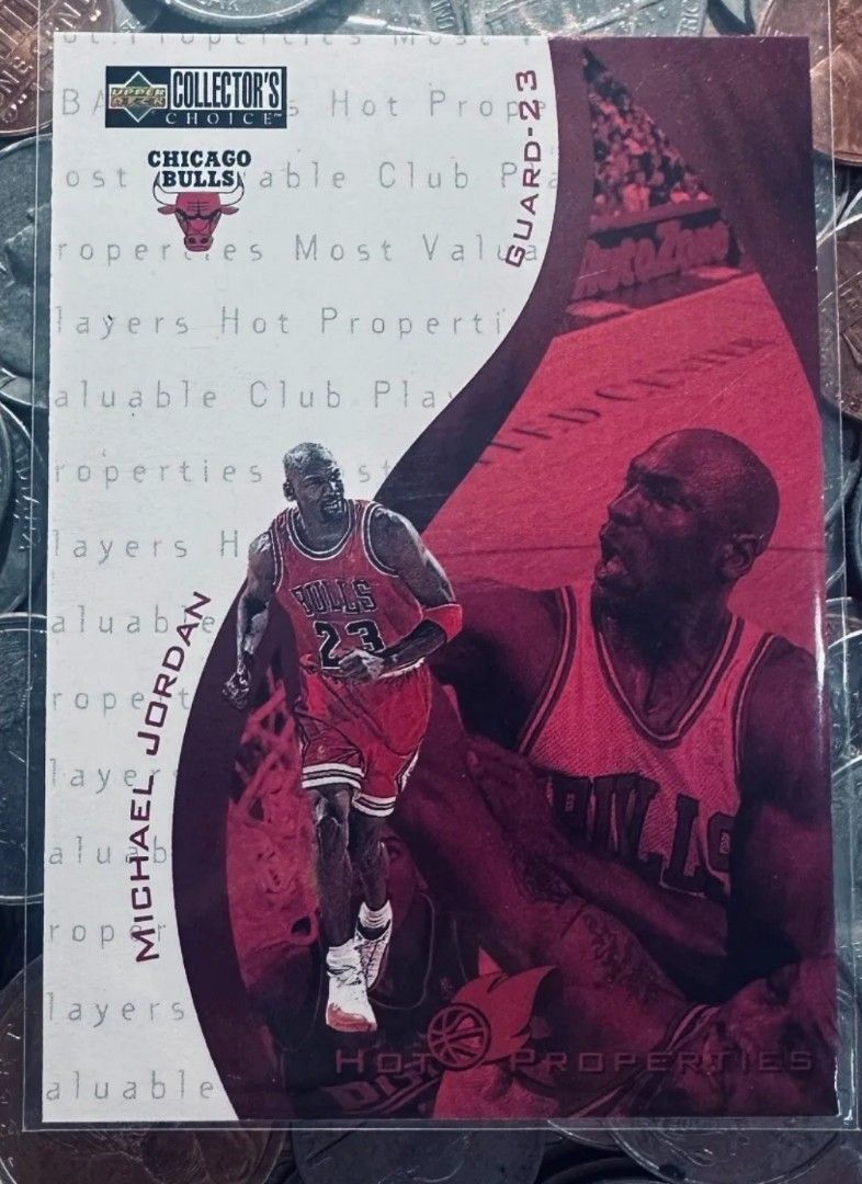 Michael Jordan nba basketball card, Hobbies & Toys, Toys & Games on ...