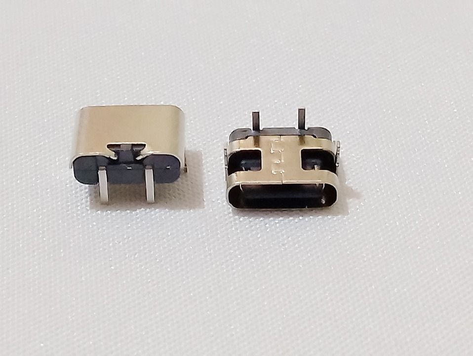 MICRO USB SOCKET PORT 2-PIN USB 3.1 TYPE-C FEMALE, BEST FOR MOBILE PHONE CHARGING, Mobile Phones ...