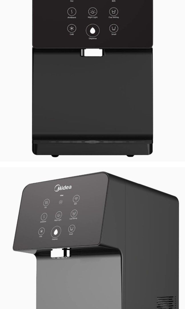 Midea JL1746T-BK 1.2L Table Top Water Purifier & Dispenser, TV & Home ...