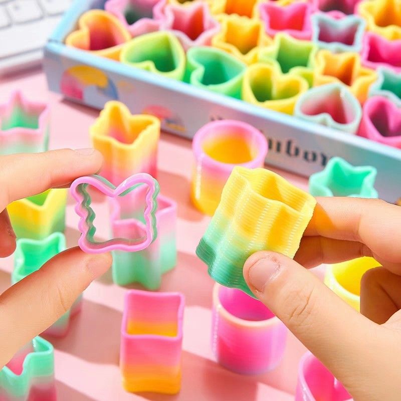 Mini size slinky, varies of shape and color, Hobbies & Toys, Toys ...