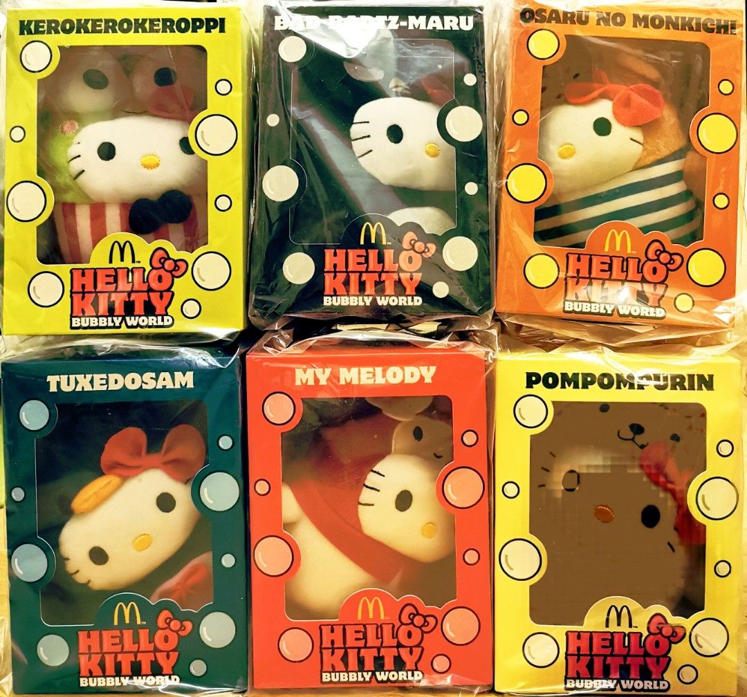 Mint Hello Kitty Bubbly World Collection, Hobbies & Toys, Toys & Games ...