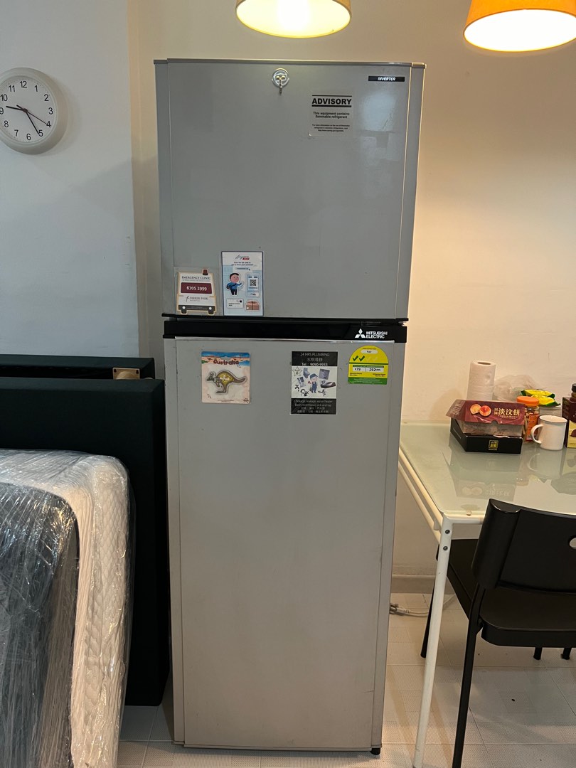 MITSUBISHI INVERTER REFRIGERATOR-FREEZER, TV & Home Appliances, Kitchen ...