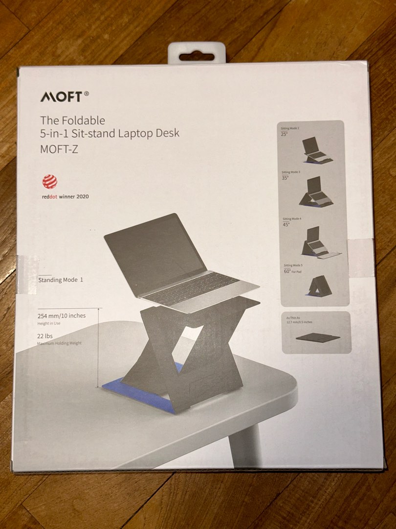 Moft Z 5 in 1 Sit-stand Laptop Desk, Computers & Tech, Parts ...