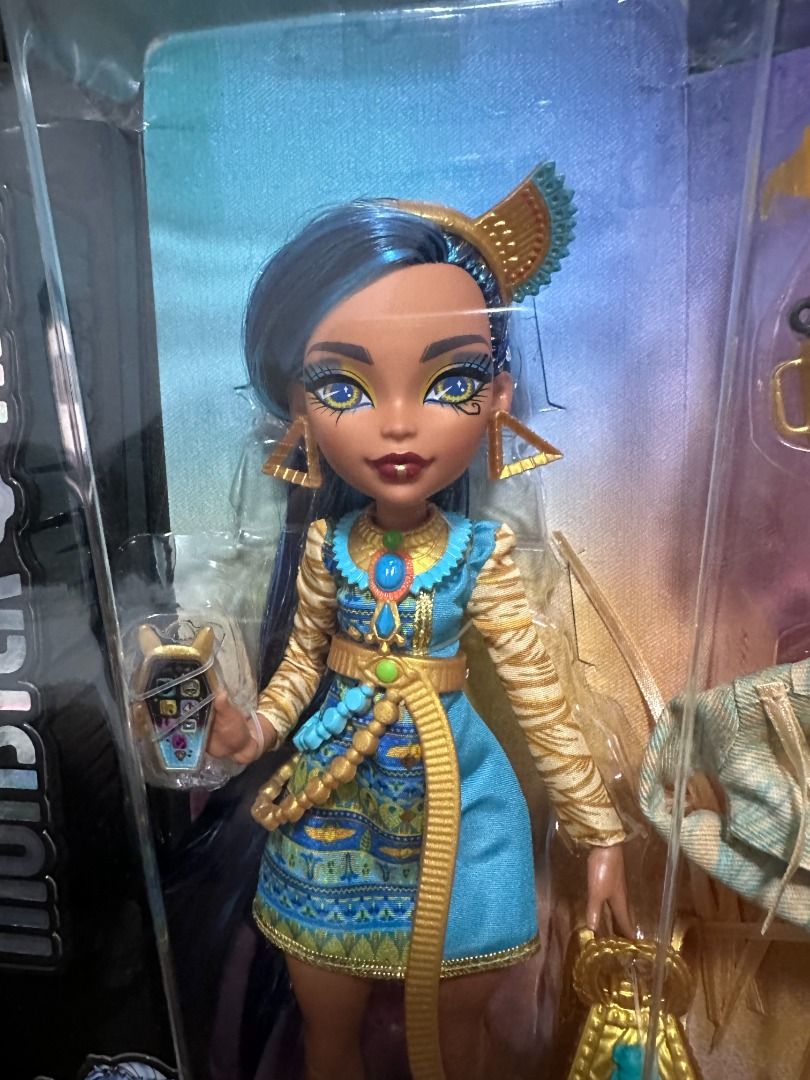 Monster High Cleo De Nile Barbie Mummy Fashion Doll Mattel, Hobbies ...