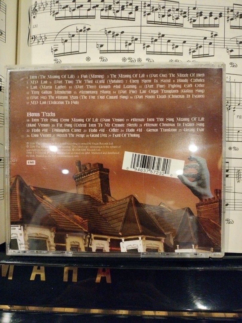 Monty Python's The Meaning of Life Original sound Soundtrack CD ...