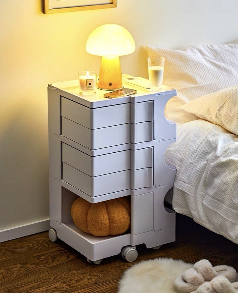 Movable Wheelable Coffee Table With Wheels, Furniture & Home Living ...