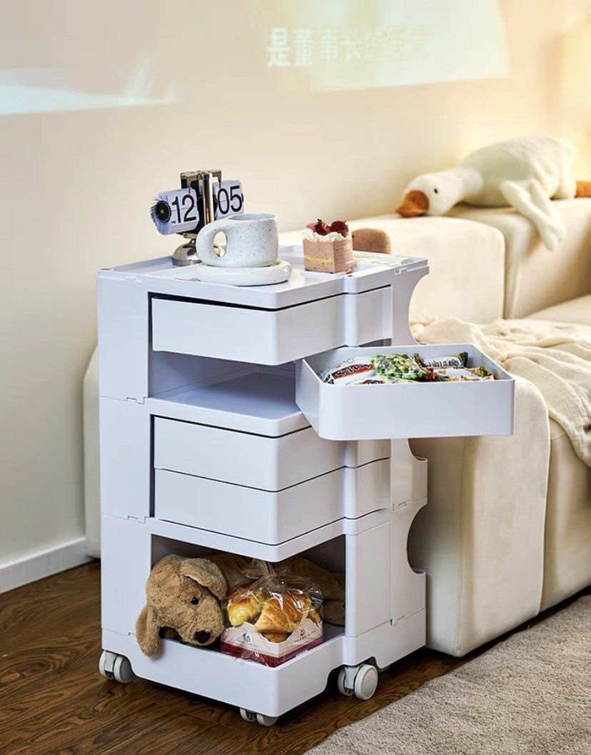 Movable Wheelable Coffee Table With Wheels, Furniture & Home Living ...