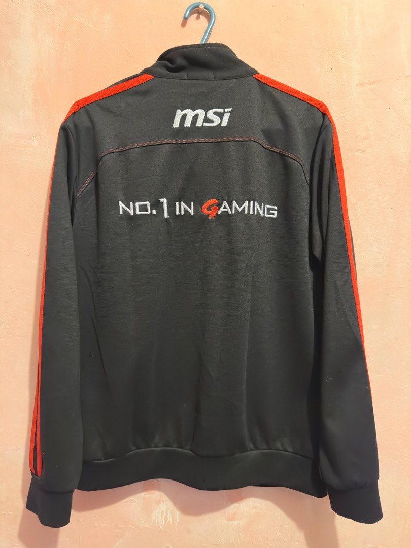 MSI RED/BLACK JACKET, Men's Fashion, Coats, Jackets and Outerwear on ...