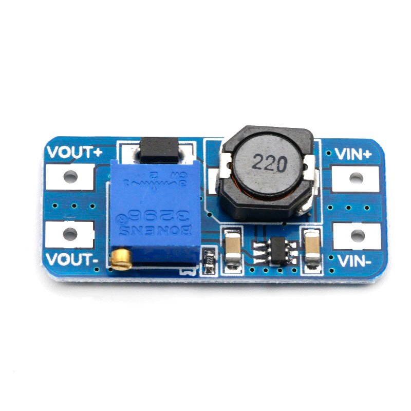 MT3608 DC-DC Adjustable Boost Module 2A Boost Plate Step Up Module with ...