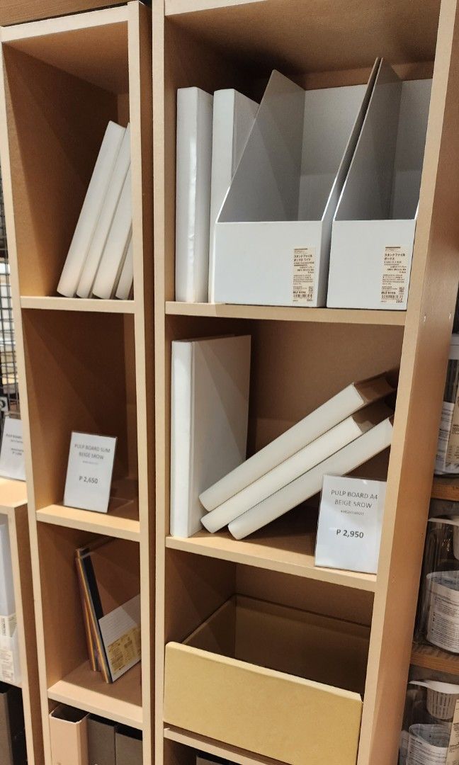 Muji Pulp Board Box 5 Layers, Furniture & Home Living, Furniture, Shelves, Cabinets & Racks on ...
