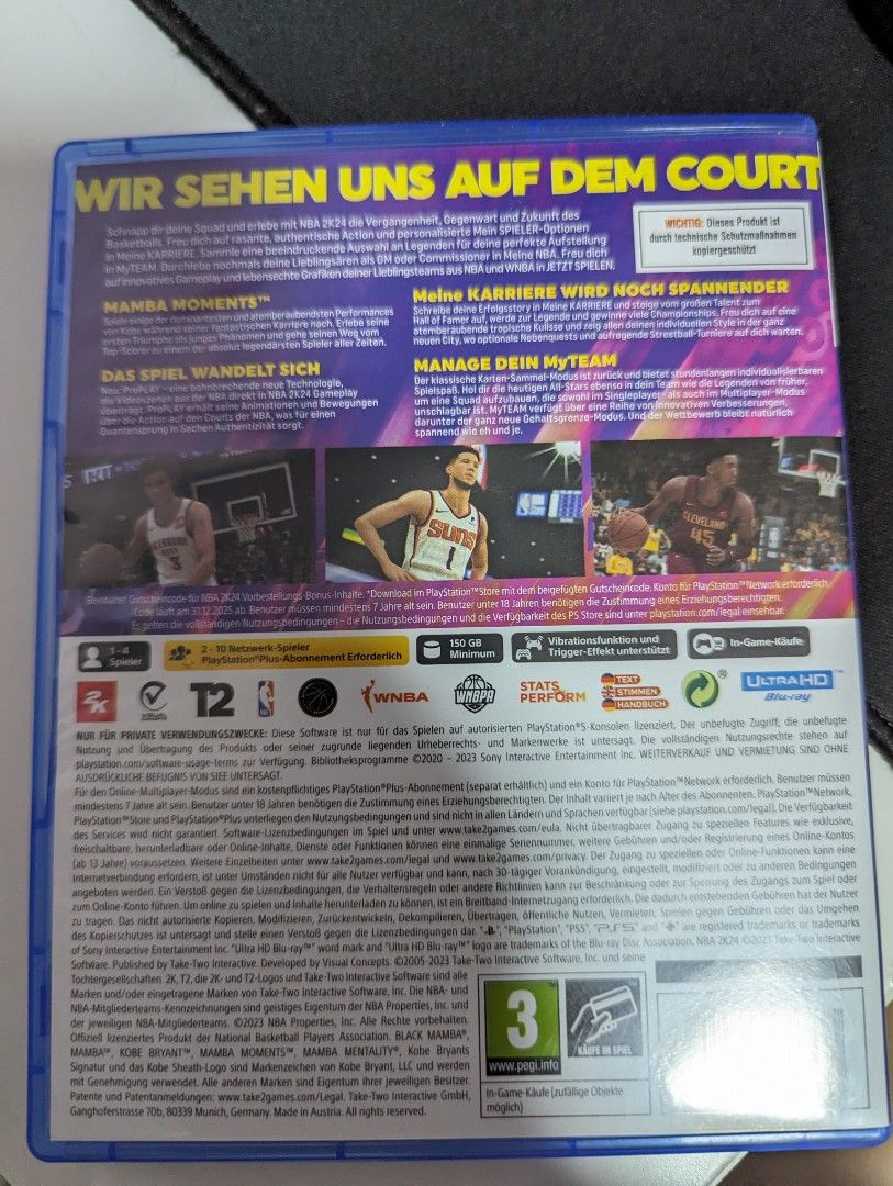 NBA 2K24 PS5 GAME, Video Gaming, Video Games, PlayStation on Carousell