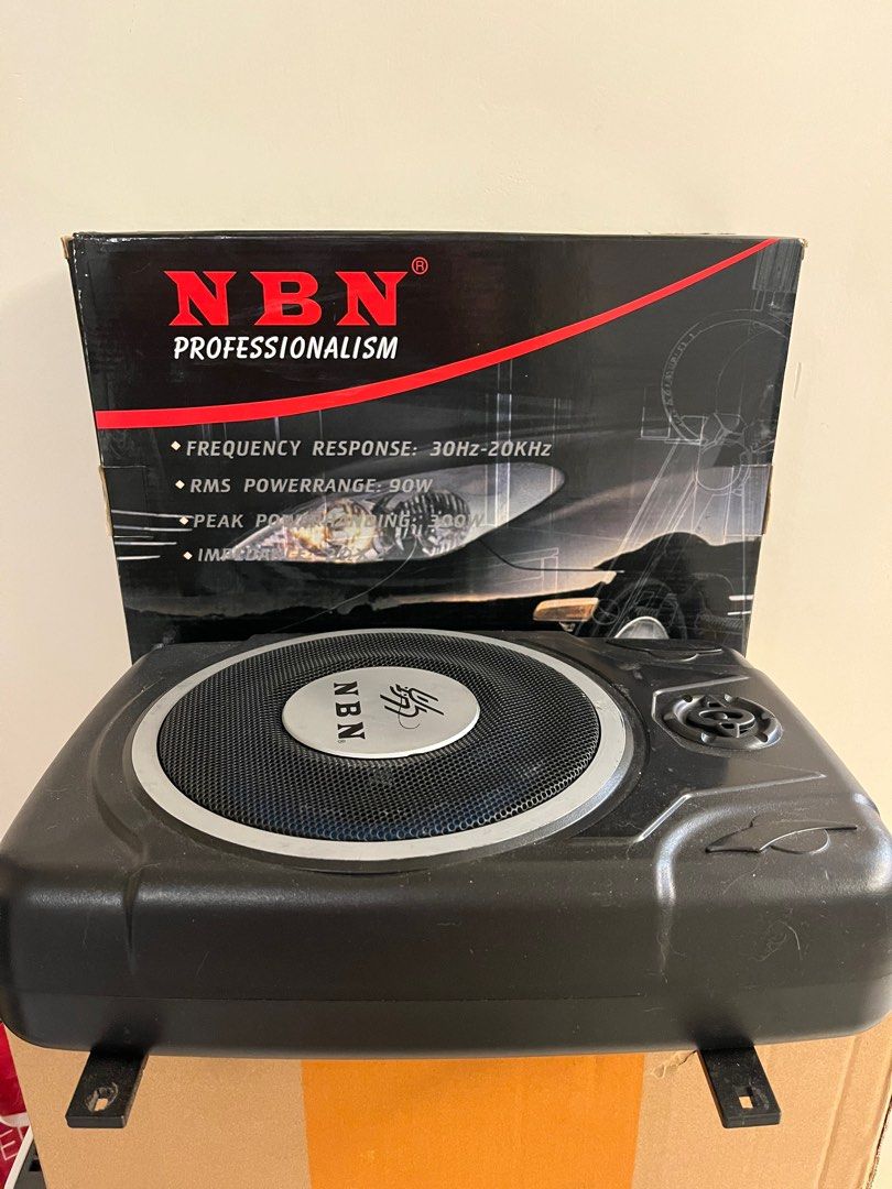NBN car speaker system, 音響器材, Soundbar、揚聲器、藍牙喇叭、耳擴 - Carousell