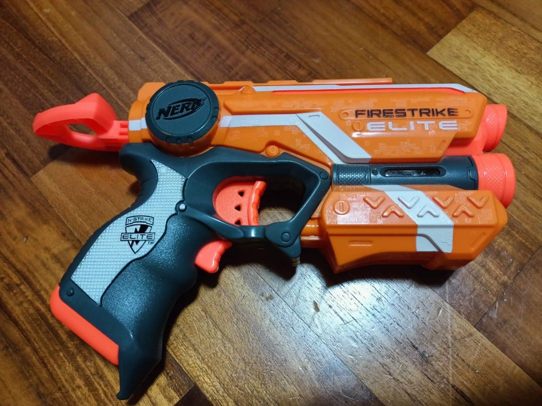 Nerf gun firestrike, Hobbies & Toys, Toys & Games on Carousell