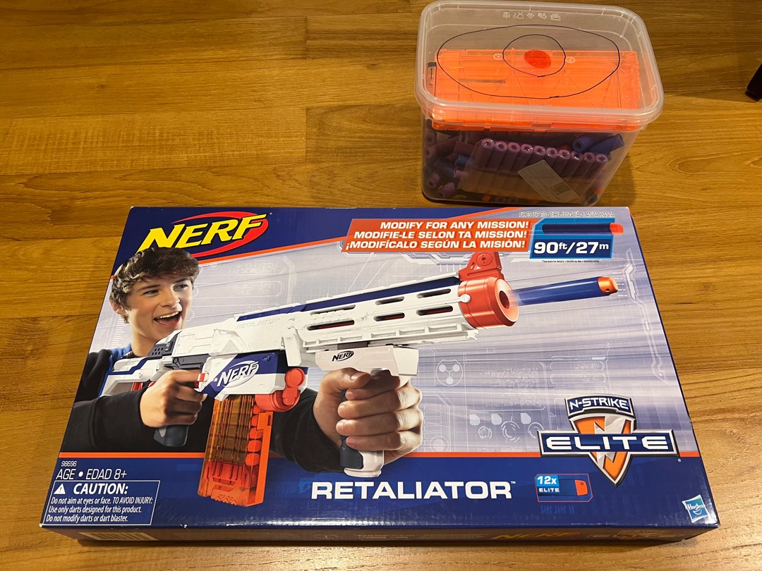 Nerf Retaliator, Hobbies & Toys, Toys & Games on Carousell