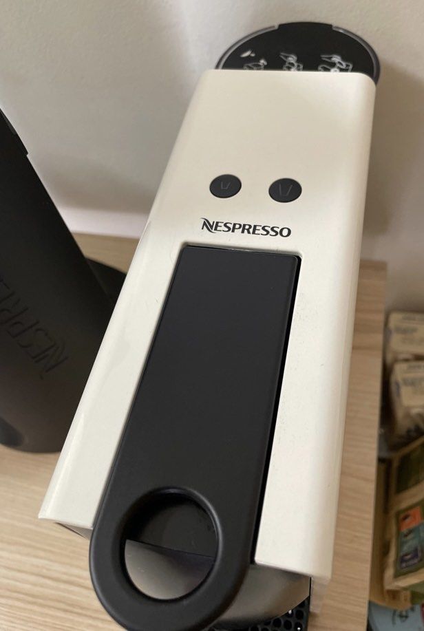 Nespresso Essenza mini pure white coffee machine, TV & Home Appliances ...