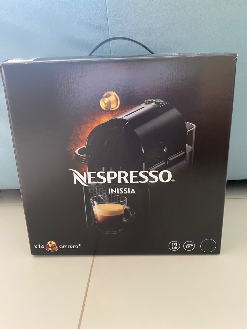 Nespresso Inissia Coffee Machine, TV & Home Appliances, Kitchen ...
