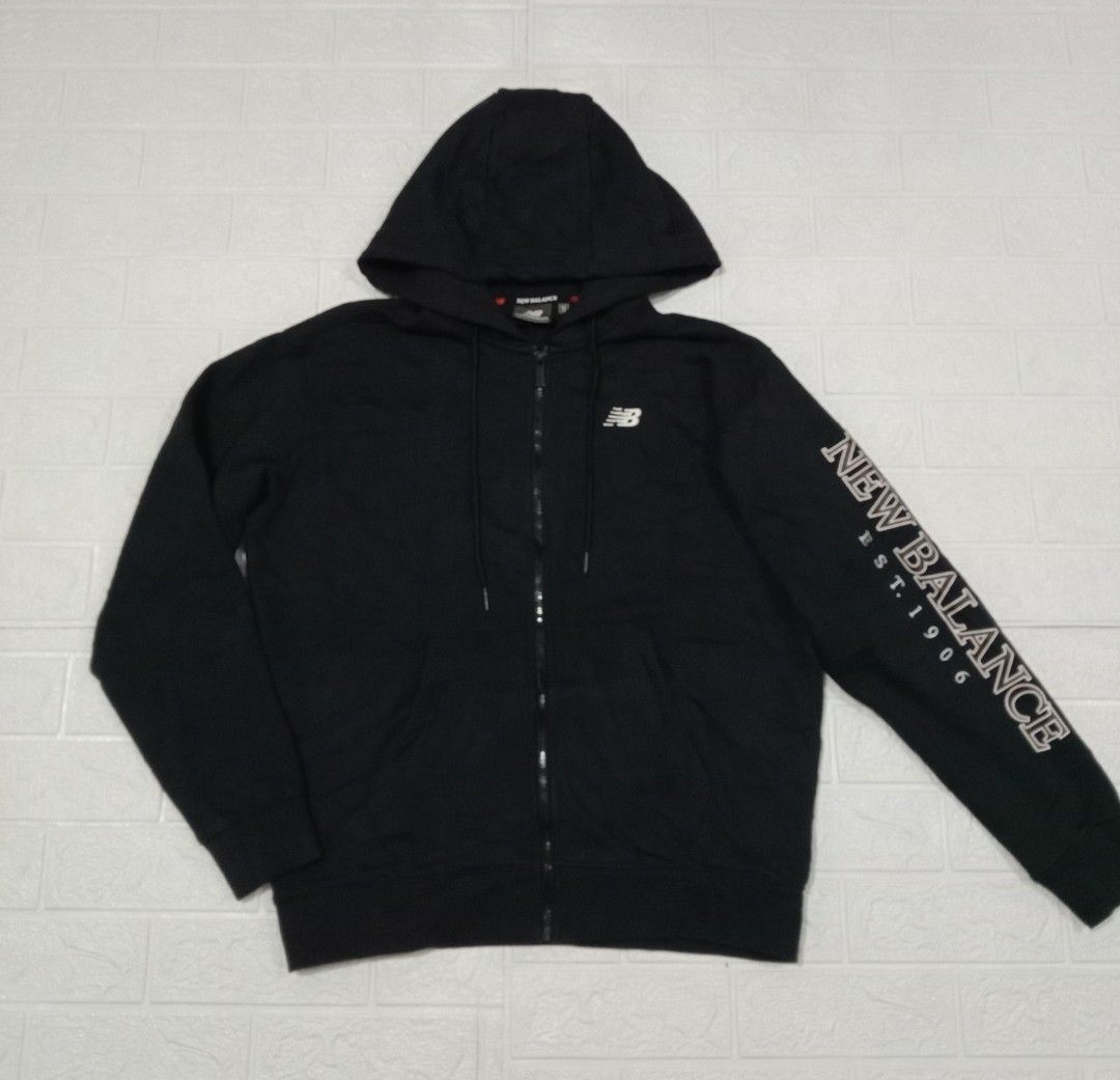 New Balance Full zip Hoodie Jacket, Men's Fashion, Coats, Jackets and ...