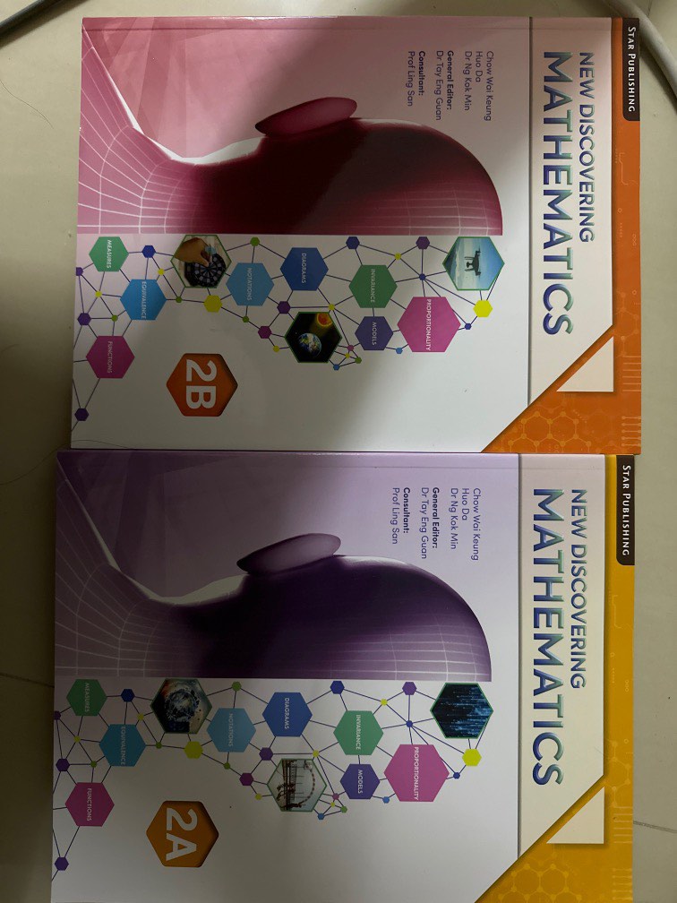 New discovering mathematics textbook 2A/2B ( Express ), Hobbies & Toys ...