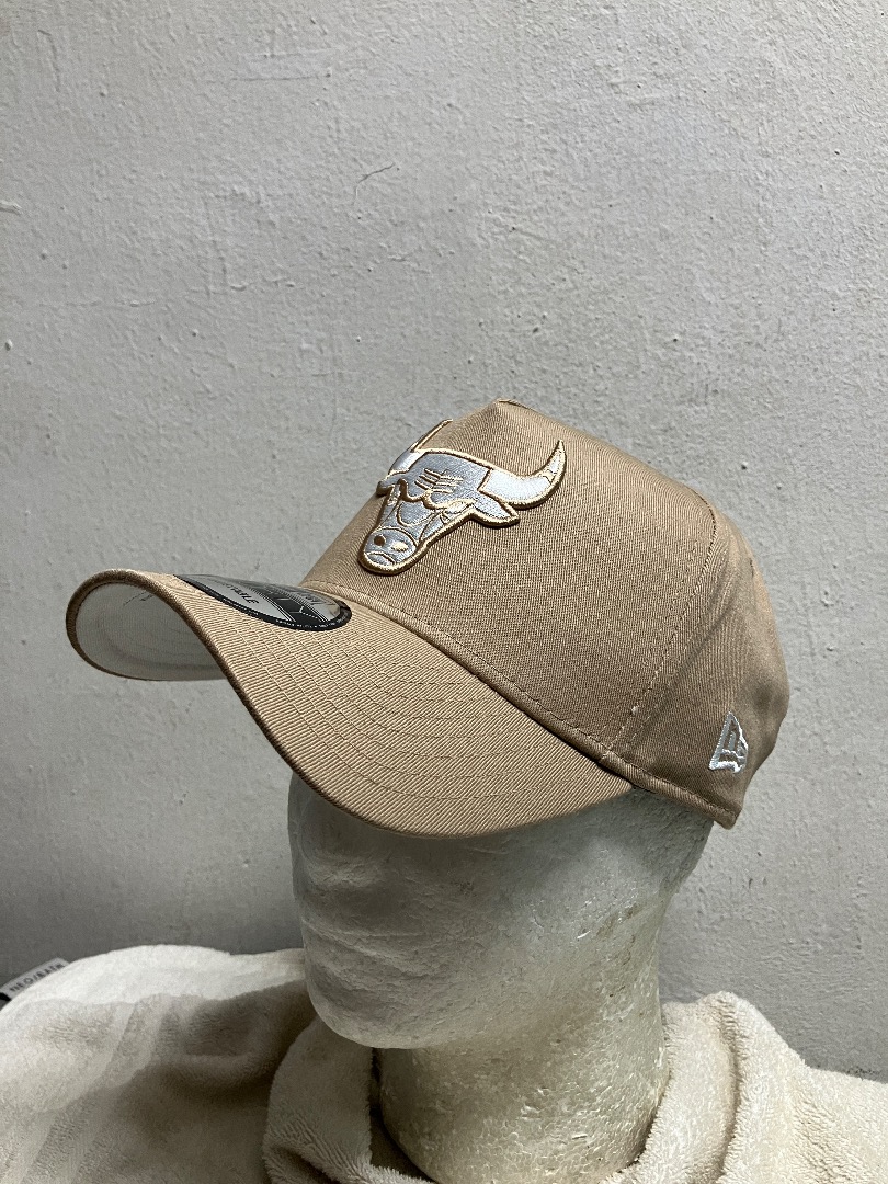 New Era 9Forty(A) Chicago Red Bulls Camel Cap White Logo, Women's ...