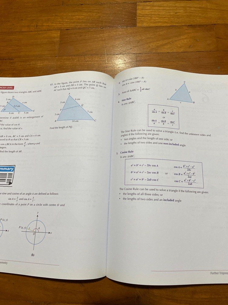 New Syllabus Mathematics 7th Edition shinglee secondary 3 o levels ...