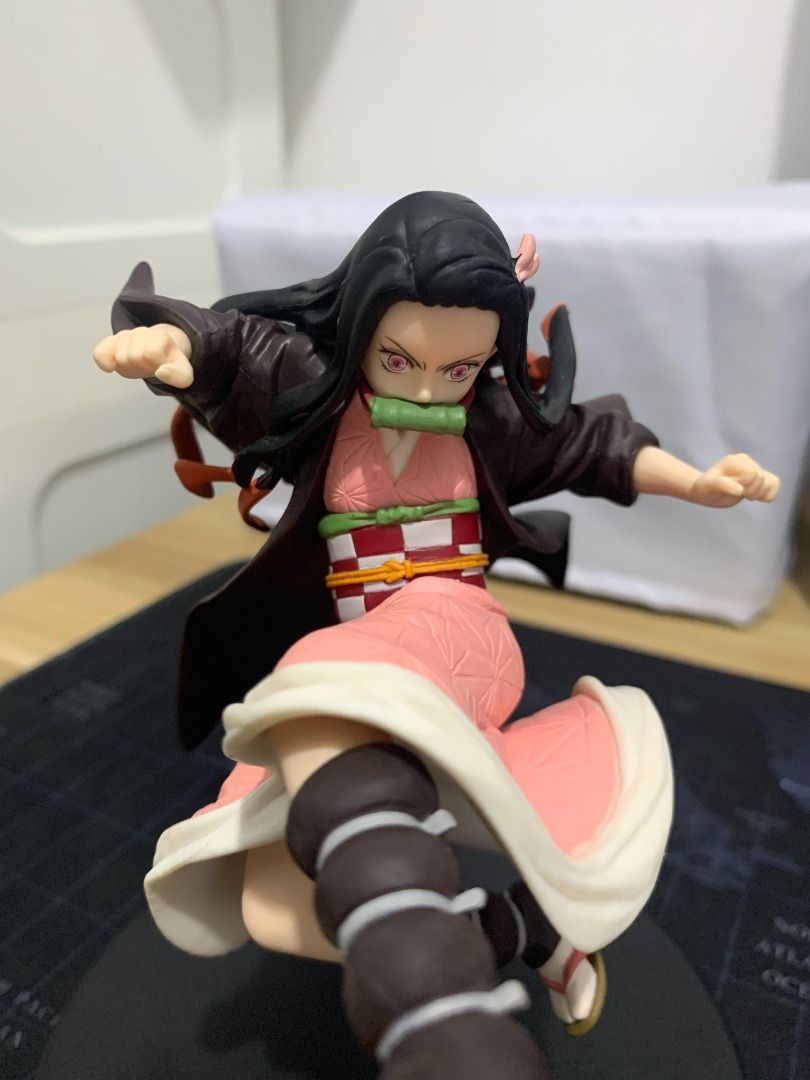 nezuko demon slayer action figure, Hobbies & Toys, Toys & Games on ...