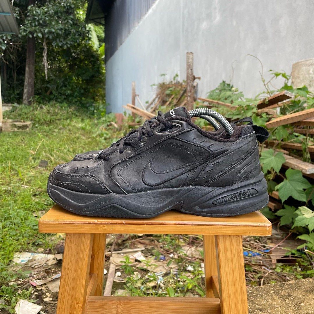 Nike Air M0narch Triple Black (8UK) - RM1OO, Women's Fashion, Footwear ...