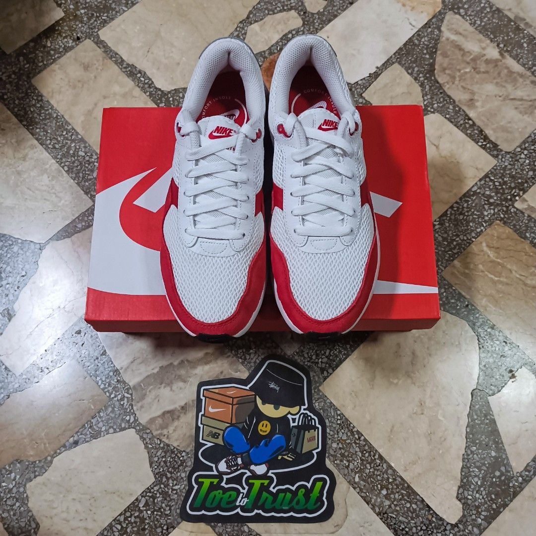 Nike Air Max System University Red Men, Men's Fashion, Footwear ...