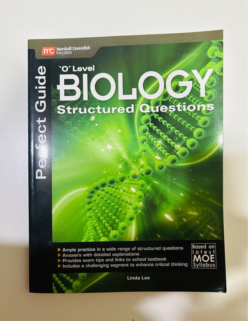 O level Biology structured questions Perfect Guide, Hobbies & Toys ...