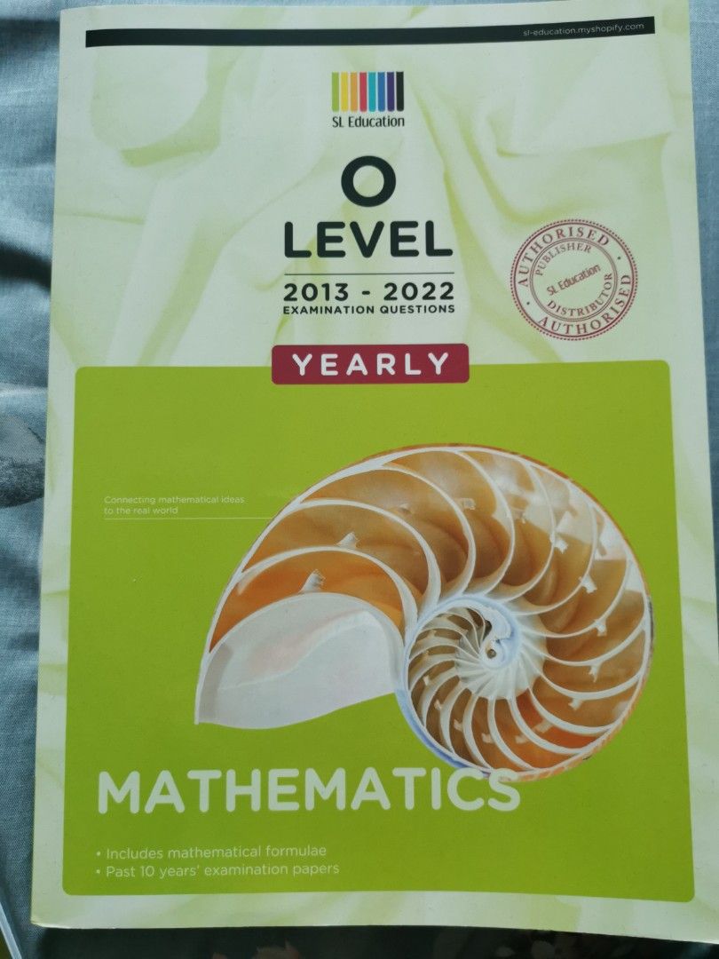 O level mathematics yearly examination questions, Hobbies & Toys, Books ...