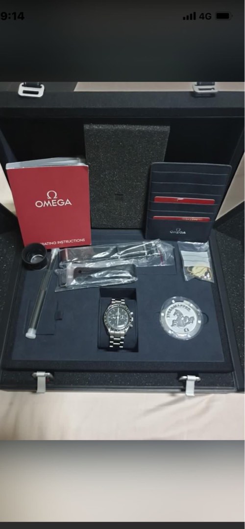 Omega Speedmaster 1863 sapphire, dated March 2021, Luxury, Watches on ...