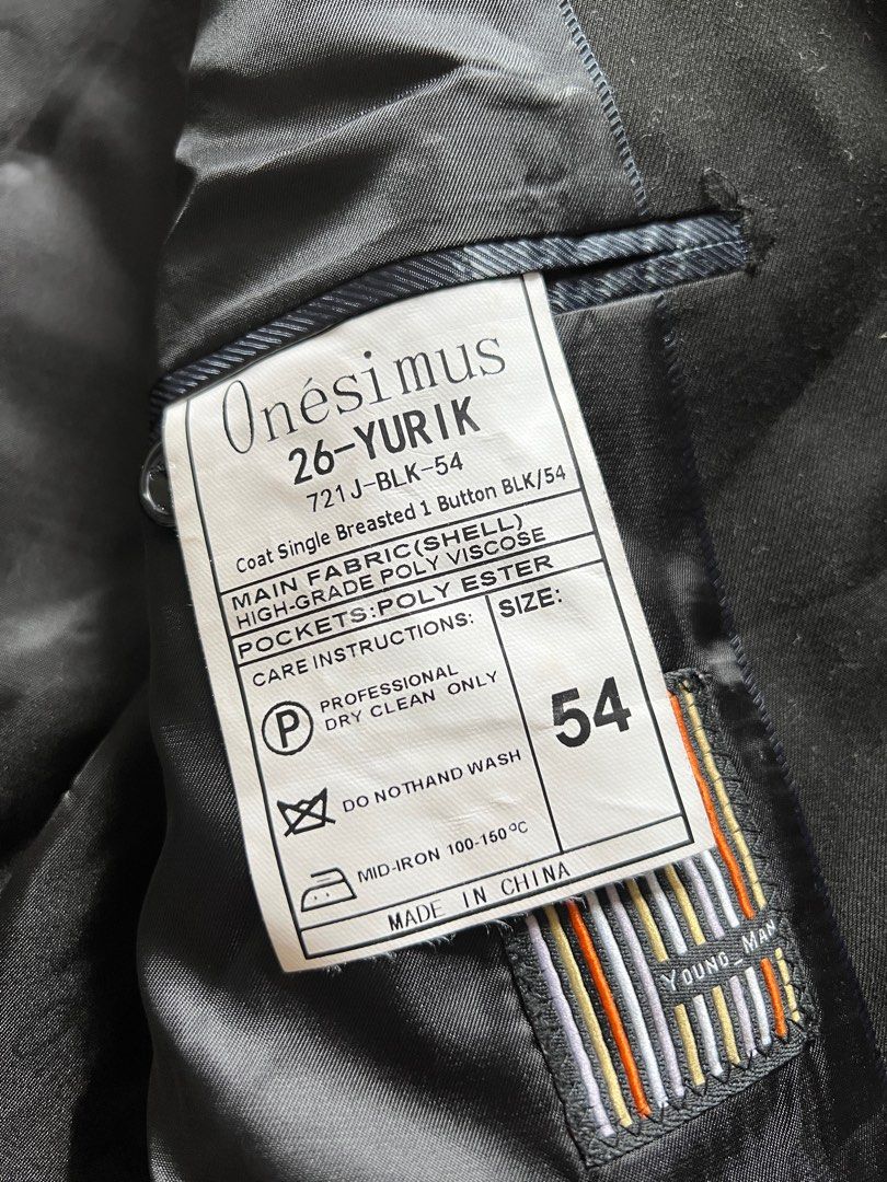 Onesimus Blazer, Men's Fashion, Coats, Jackets and Outerwear on Carousell