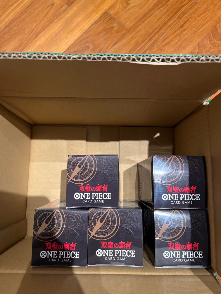 OP06 5 brand new unopened boxes one piece card game, Hobbies & Toys ...