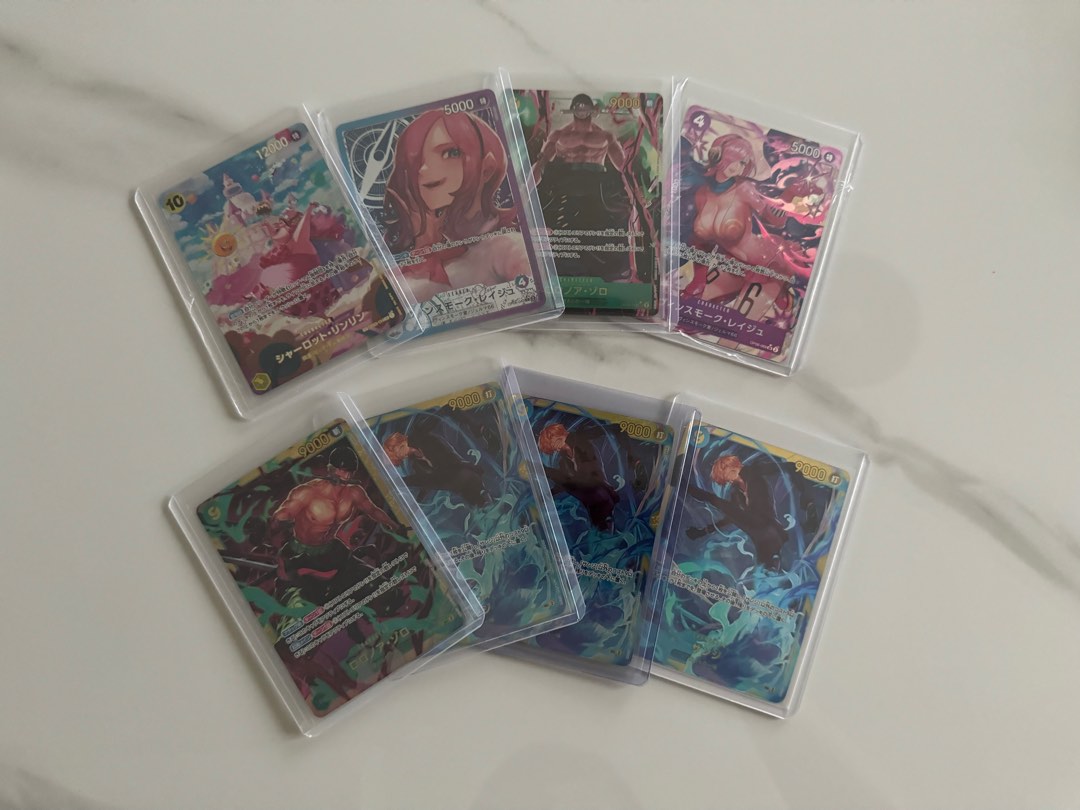 OP-06 one piece singles / big mom sp / Reiju leader ldr / zoro psec ...