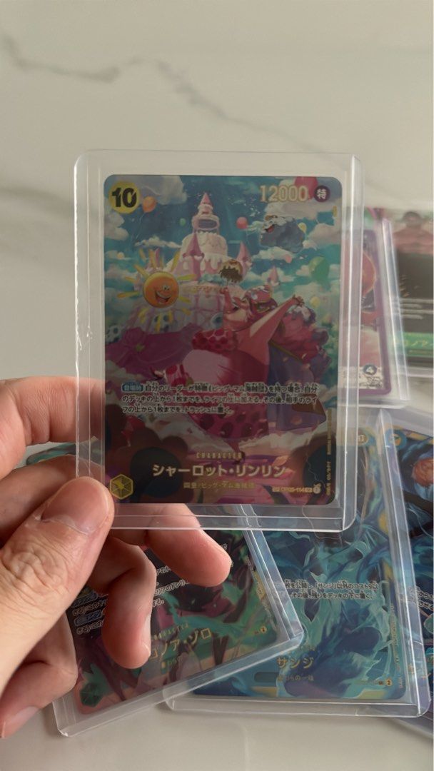 OP-06 one piece singles / big mom sp / Reiju leader ldr / zoro psec ...