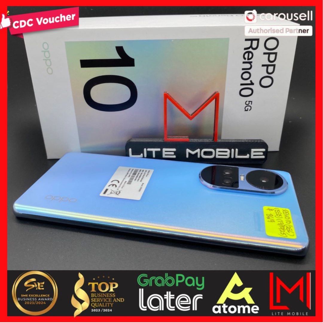 Oppo Reno 10 5G 256GB Blue Blue 256 GB, Mobile Phones & Gadgets, Mobile ...