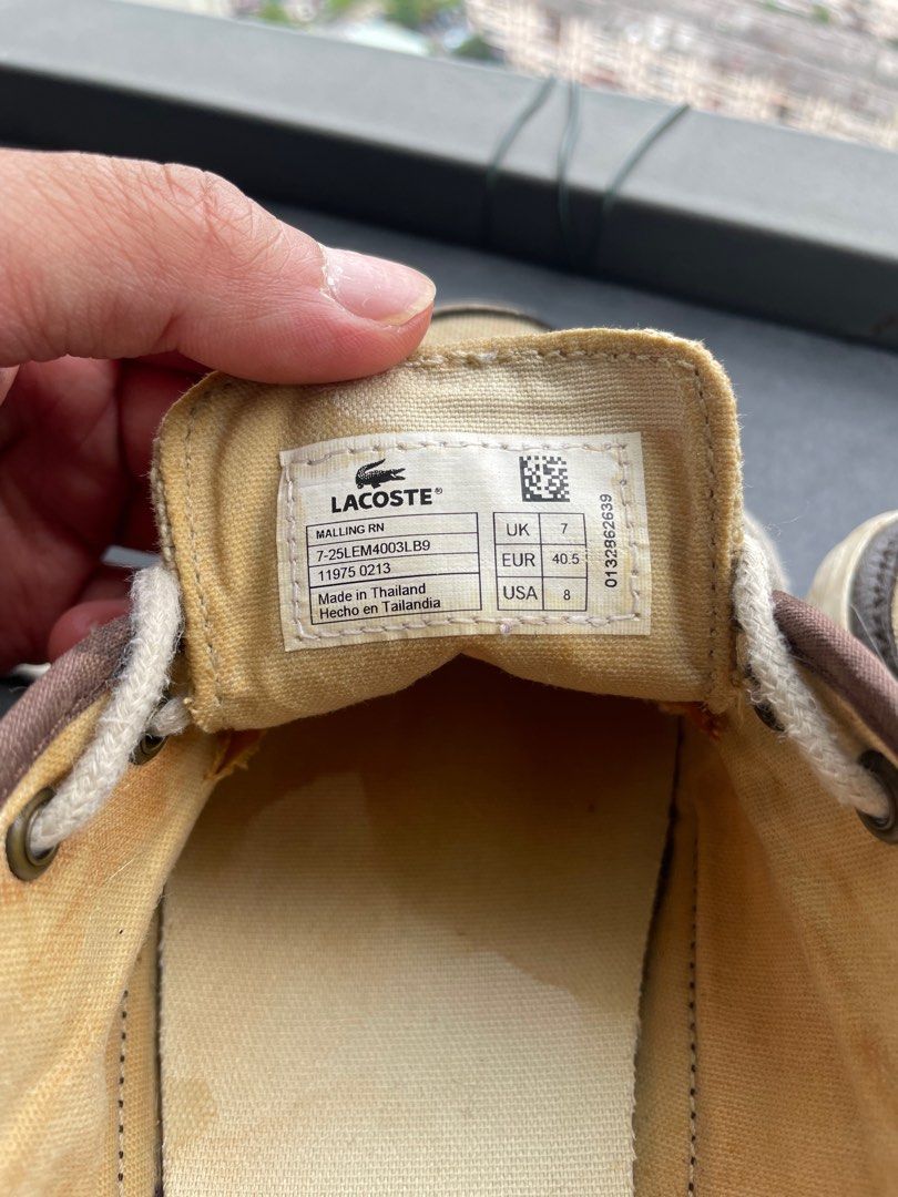 Original Lacoste Live, Men's Fashion, Footwear, Sneakers on Carousell