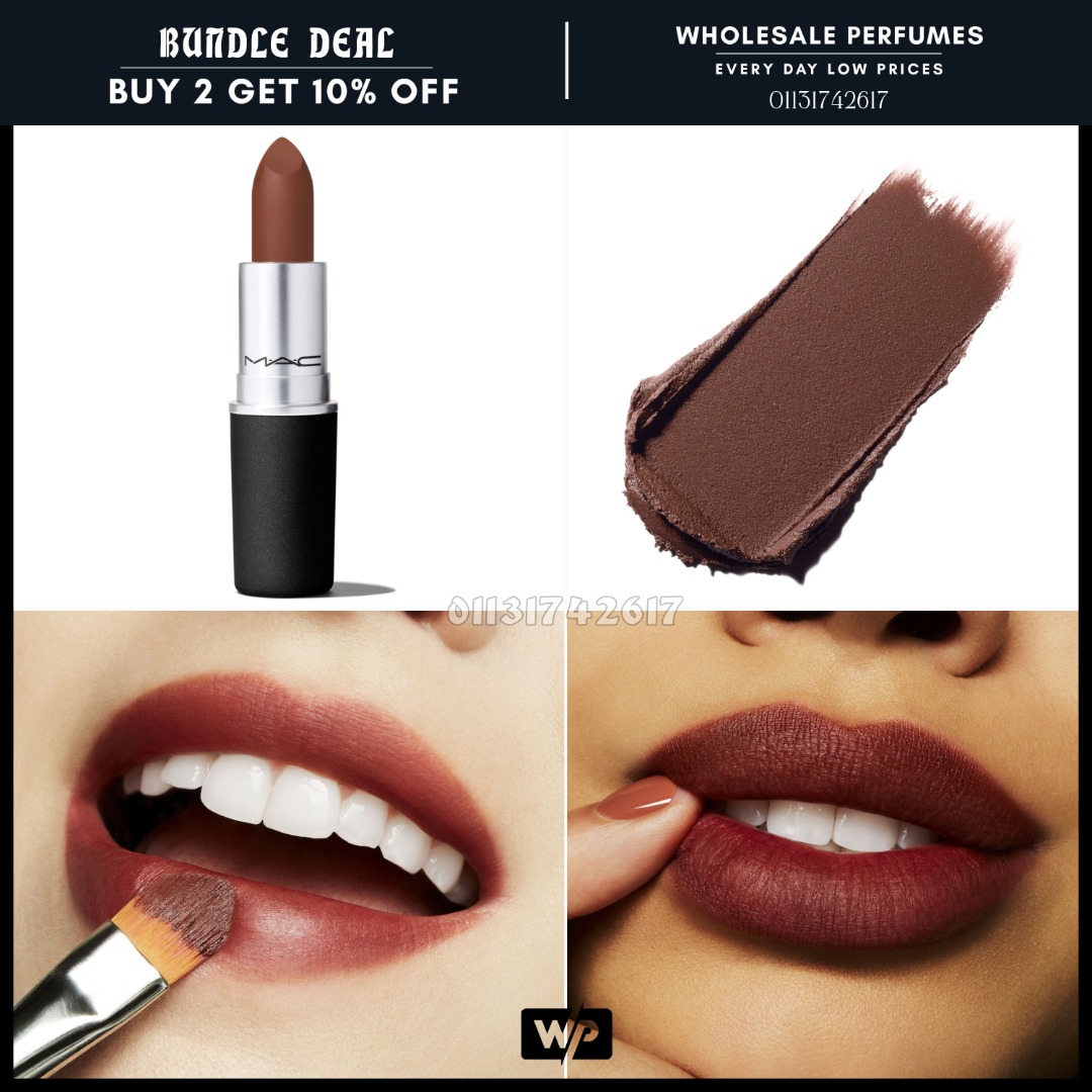 [ORIGINAL] MAC POWDER KISS LIPSTICK (927 Turn To The Left), Beauty ...