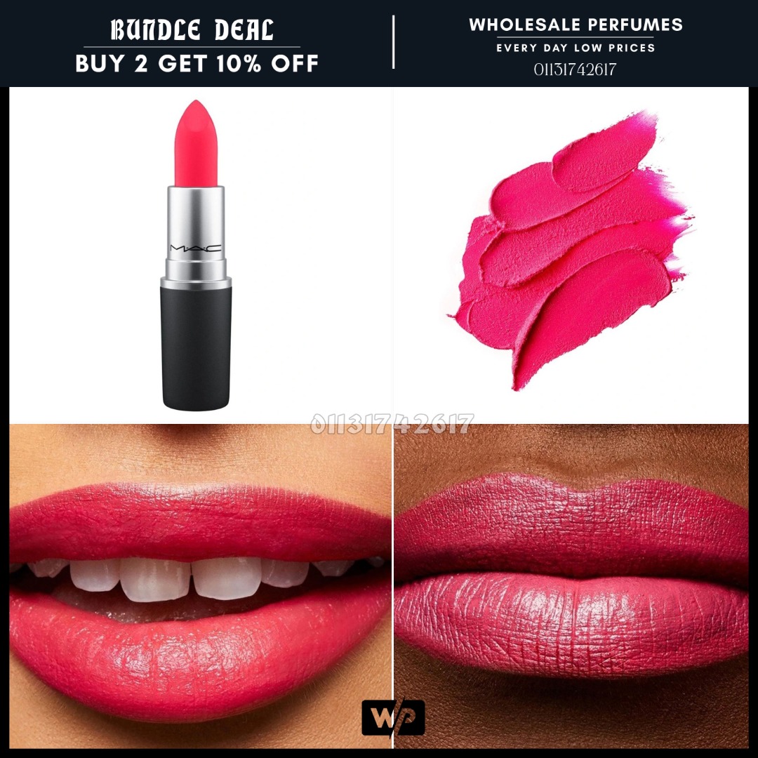 [ORIGINAL] MAC POWDER KISS LIPSTICK (307 Fall In Love), Beauty ...