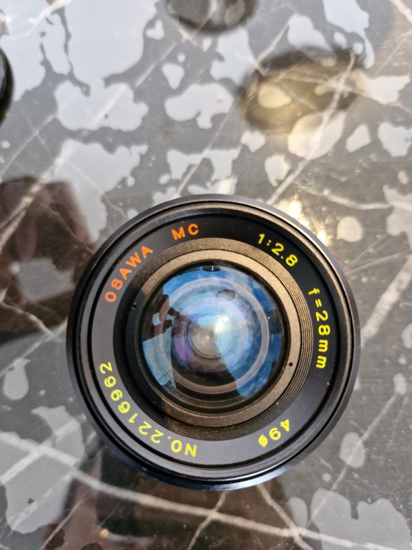 Osawa 28mm lens, Photography, Lens & Kits on Carousell