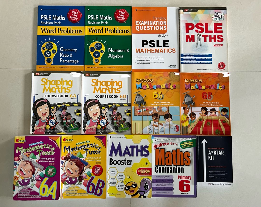 P6 PSLE Mathematics Maths, Hobbies & Toys, Books & Magazines ...