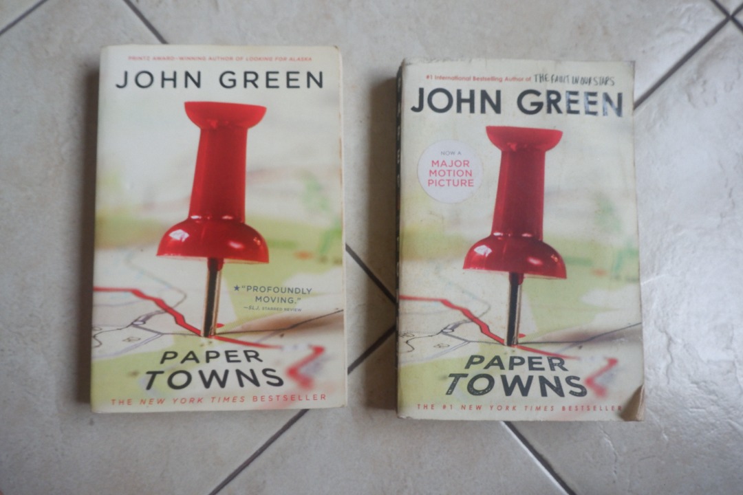 Paper Towns by John Green, Hobbies & Toys, Books & Magazines, Fiction ...