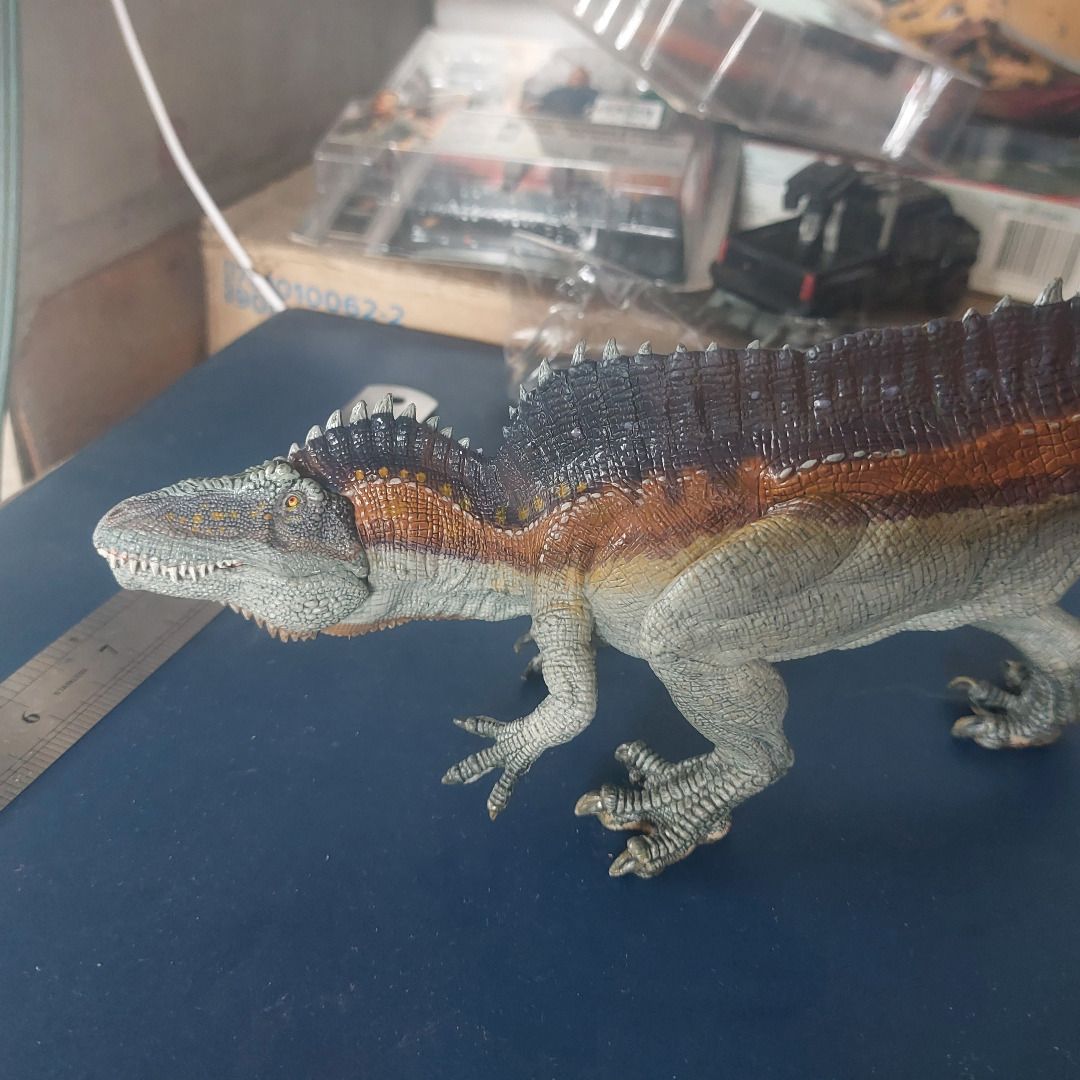 PAPO Acrocanthosaurus Dinosaur Jurassic, Hobbies & Toys, Toys & Games ...