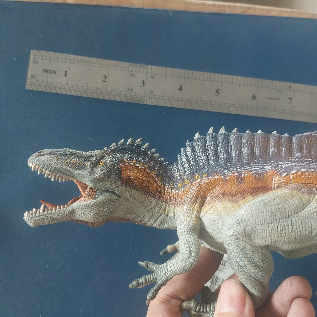 PAPO Acrocanthosaurus Dinosaur Jurassic, Hobbies & Toys, Toys & Games ...