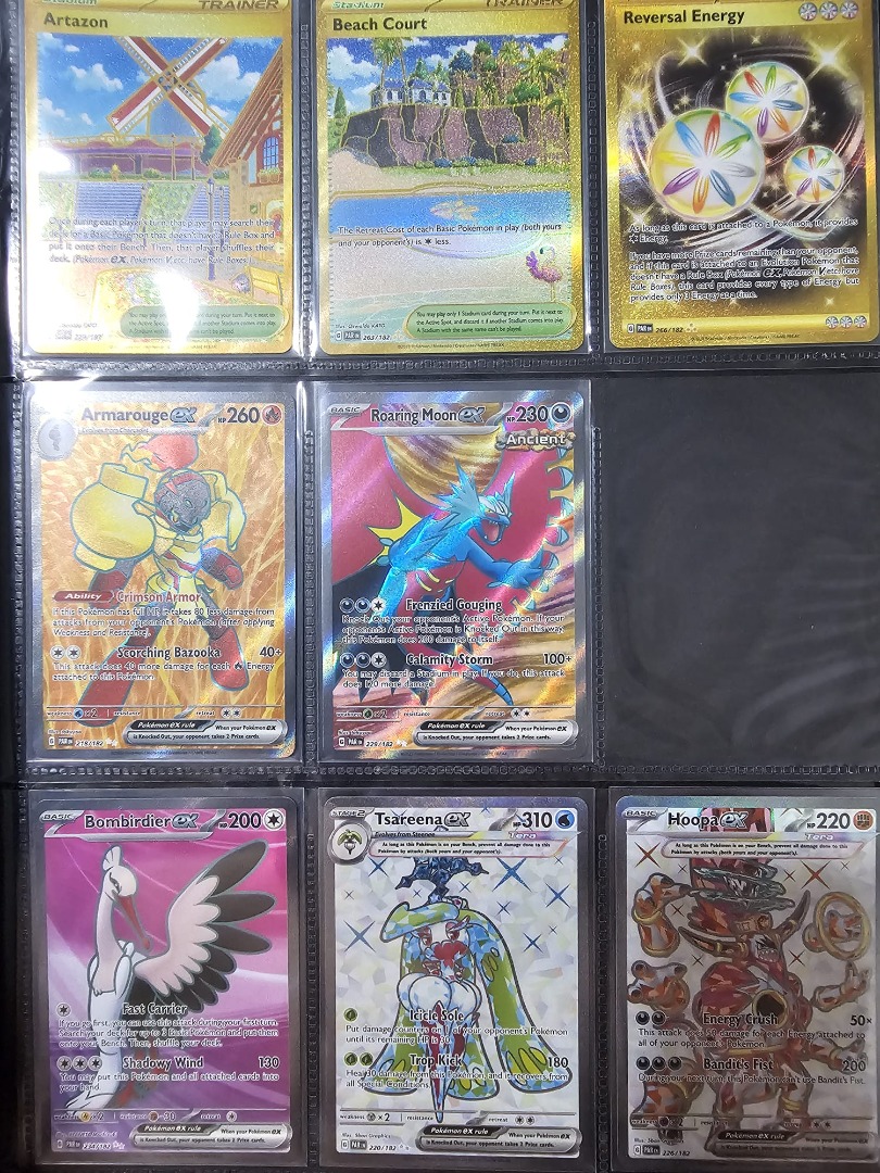Paradox Rift Full Art Rares [Roaring Moon, Armarouge, Bombirdier ...